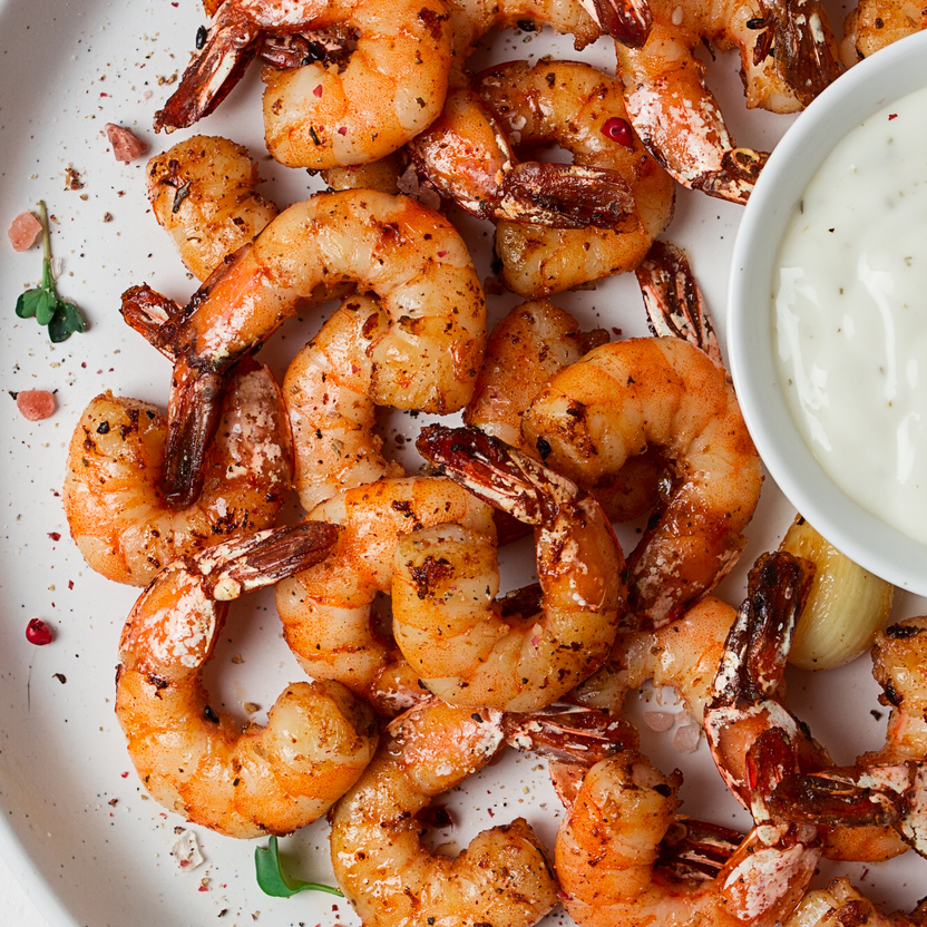 Fresh Prawns with Lemon Butter (Low-GI) – Manna Health Products
